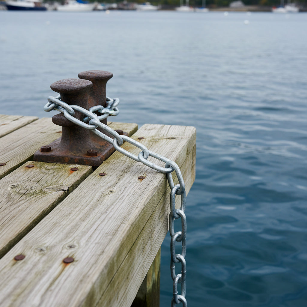 Galvanised Mooring Chain – English Chain Direct