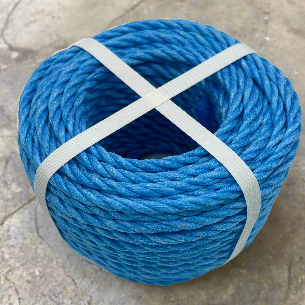 Buy Blue Polypropylene Rope - Mini Coils – English Chain Direct
