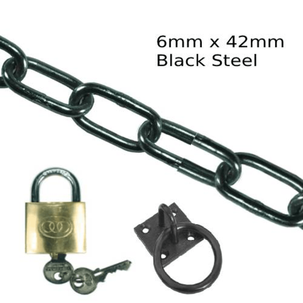 Buy Security Kit - Black Steel – English Chain Direct