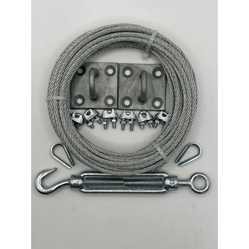 Buy Catenary Wire Rope Kit - Small Eye Plate Kit - 5m – English Chain ...