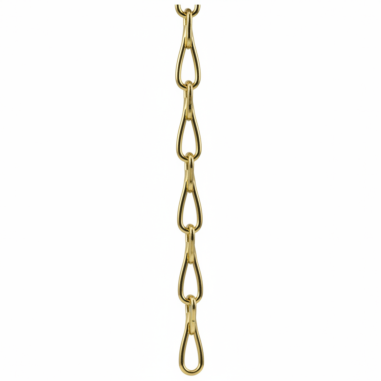Buy Polished Brass Chandelier Chain – English Chain Direct